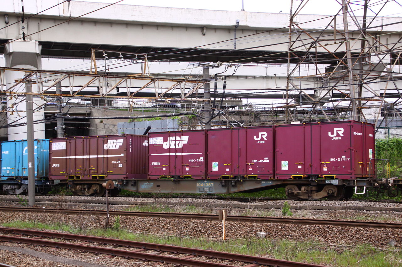 2019/4/27の1068レ : 貨物列車編成記録帳