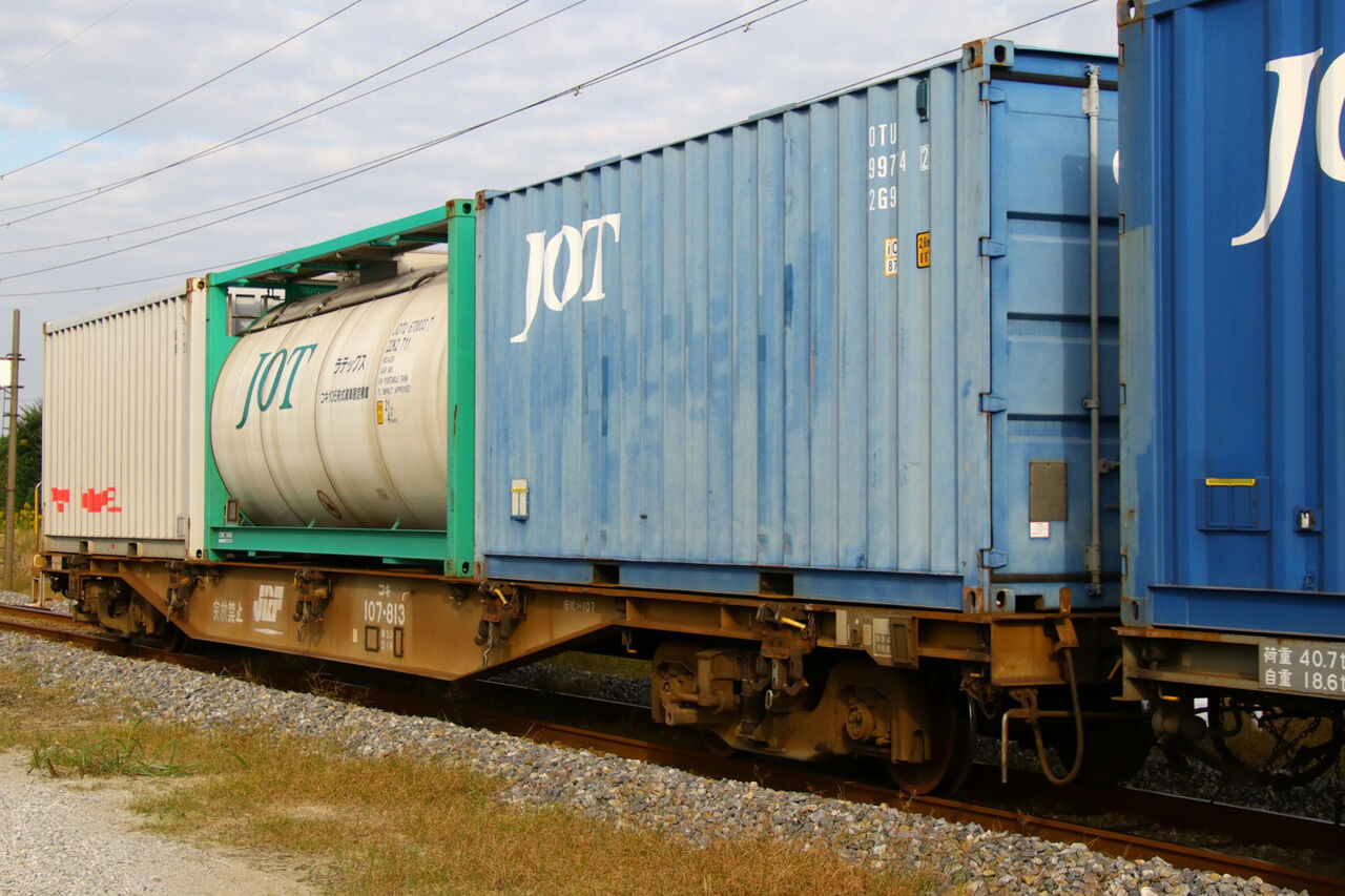 2022/10/28の京葉臨海507レ : 貨物列車編成記録帳