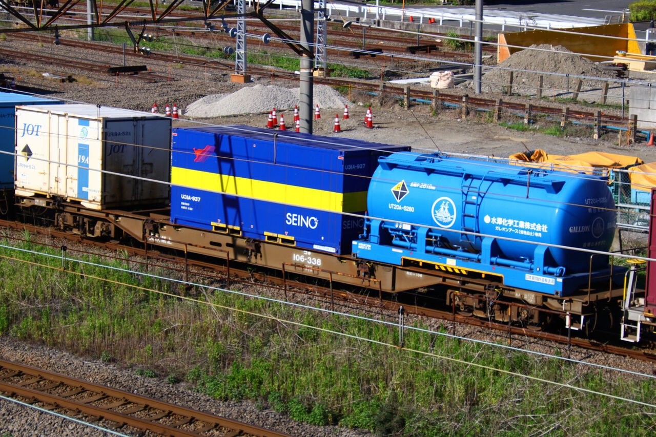 2023/8/2の5054レ : 貨物列車編成記録帳