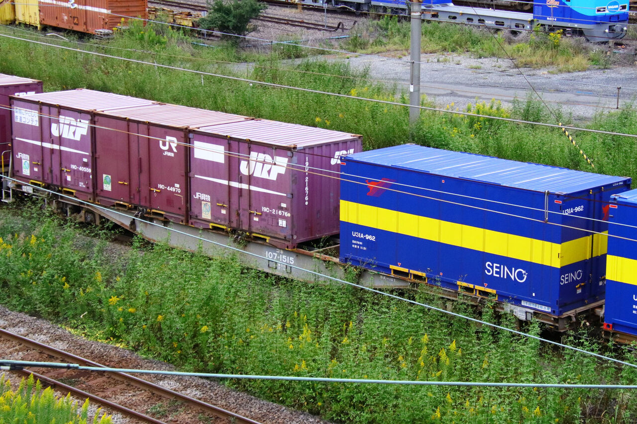 2022/10/15の5061レ : 貨物列車編成記録帳