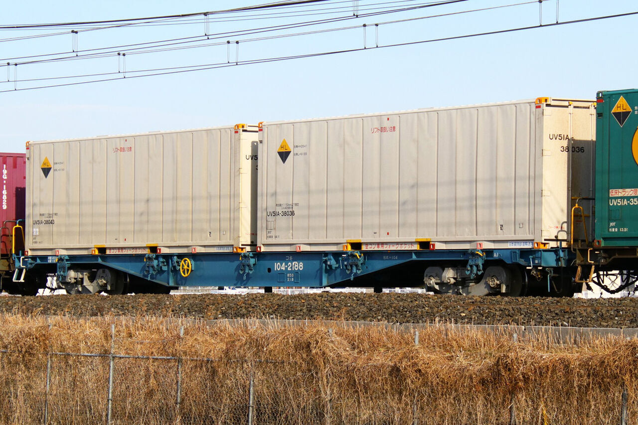 2024/2/9の3054レ : 貨物列車編成記録帳