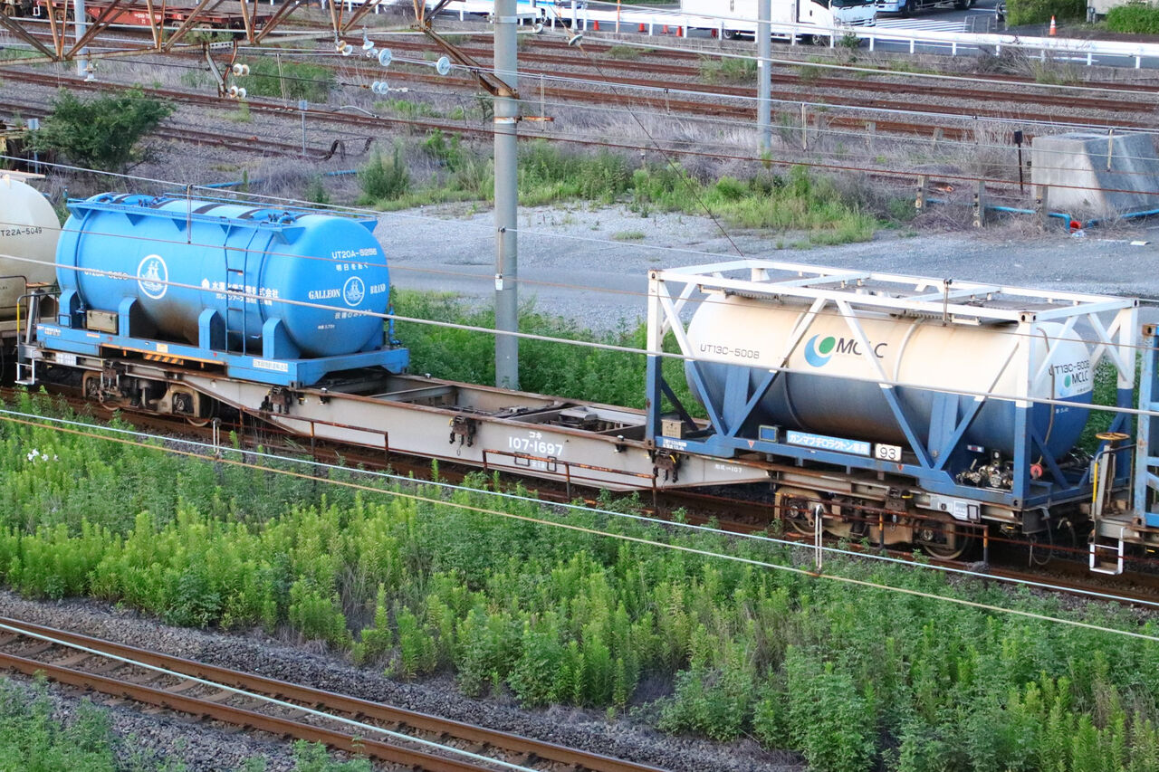 2022年09月 : 貨物列車編成記録帳