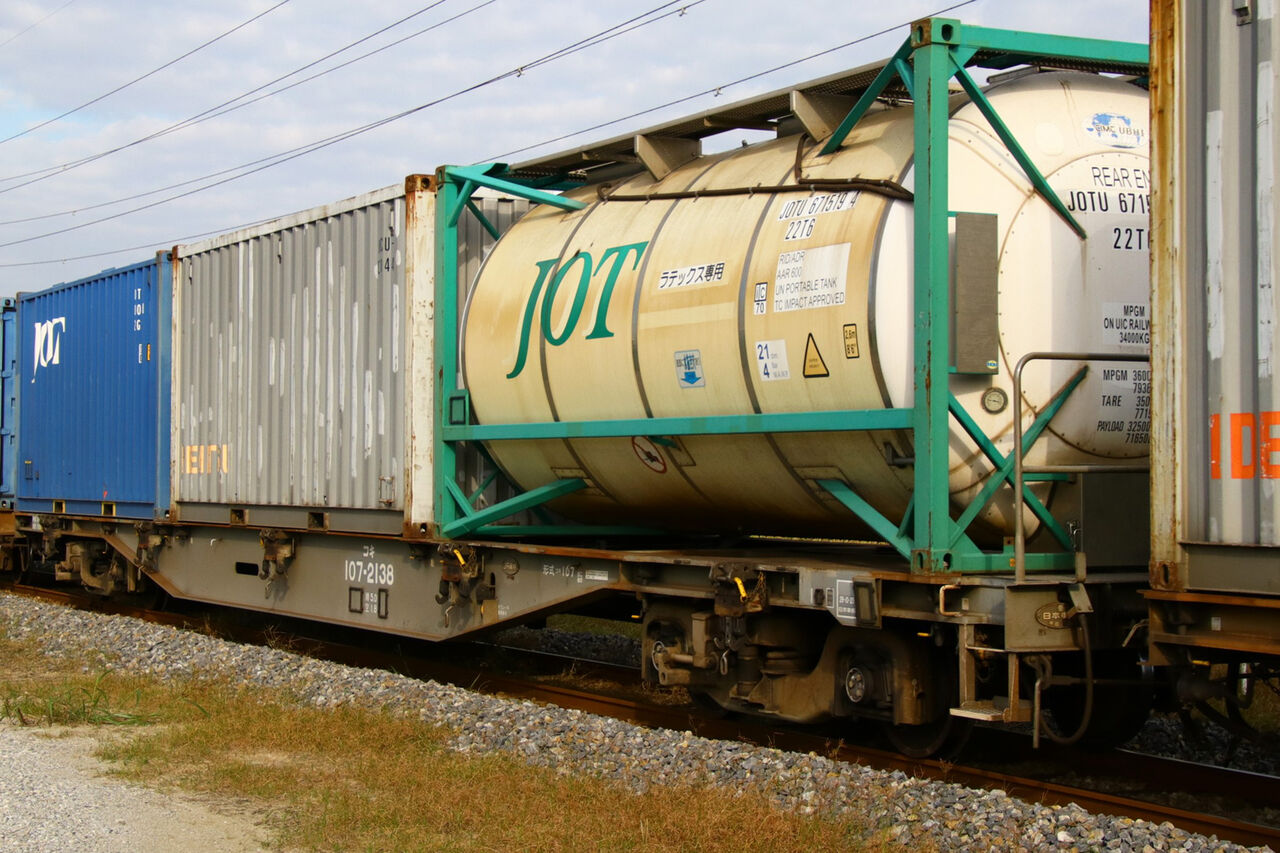 2022/10/28の京葉臨海507レ : 貨物列車編成記録帳