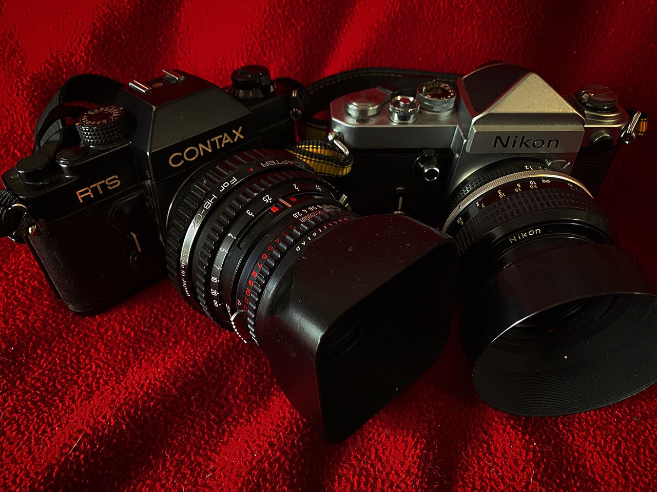 探勝天然倶楽部 : CONTAX RTS vs Nikon F2