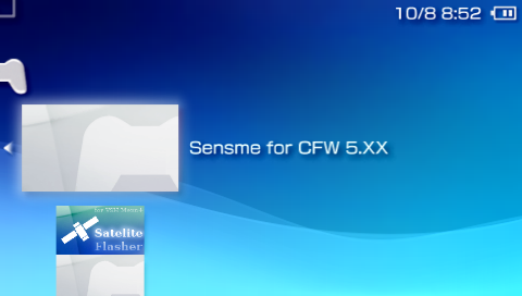 PSPは恋人 : 「SensMe channels」をCFW5.XXで楽しもう！