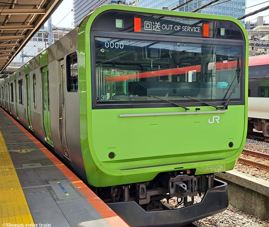【山手線】103系風のE235系トウ39編成がTK出場 : 湘南色の部屋（Shonan-color train）