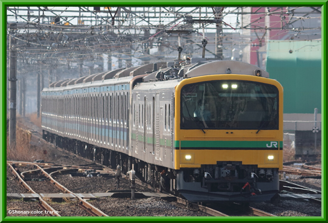 【最初で最後!?】クモヤE493けん引のE231系800番台配給輸送 : 湘南色の部屋（Shonan-color train）