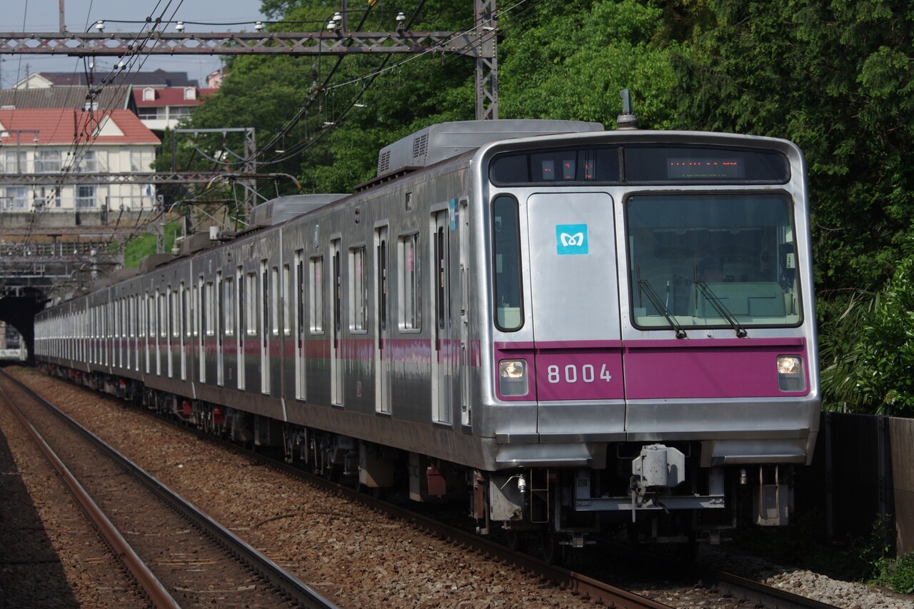 【残り6編成】東京メトロ8000系8104Fが臨時回送･廃車か : 湘南色の部屋（Shonan-color train）