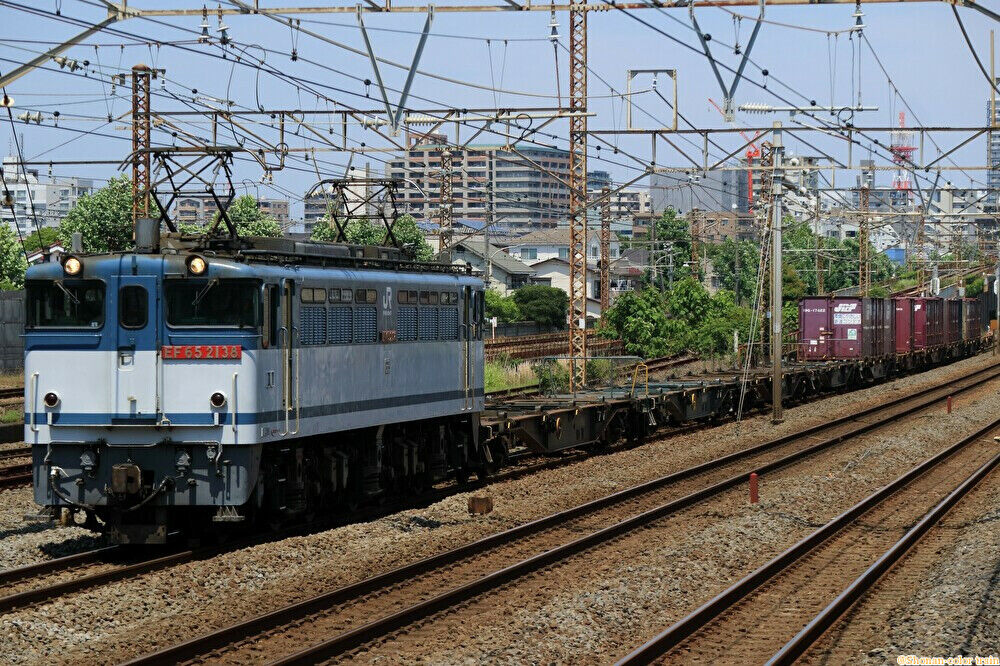 EF210-106牽引5075レ＆最近代走が多いEF65牽引1155レを撮影@相模貨物（平塚～大磯間） : 湘南色の部屋（Shonan ...