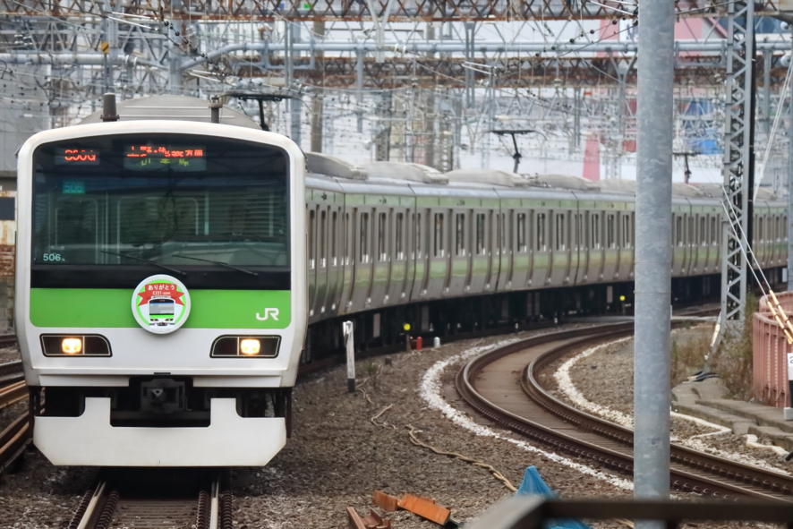 【速報！】最後の一編成のトウ506編成がTK入場、山手線E235系統一完了 : 湘南色の部屋（Shonan-color train）