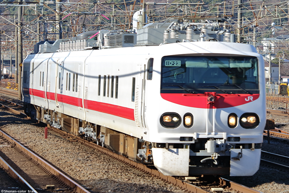 E491系「East i-E」東海道本線検測＆EF65 2092号機「西湘試単」を撮る！ : 湘南色の部屋（Shonan-color train）