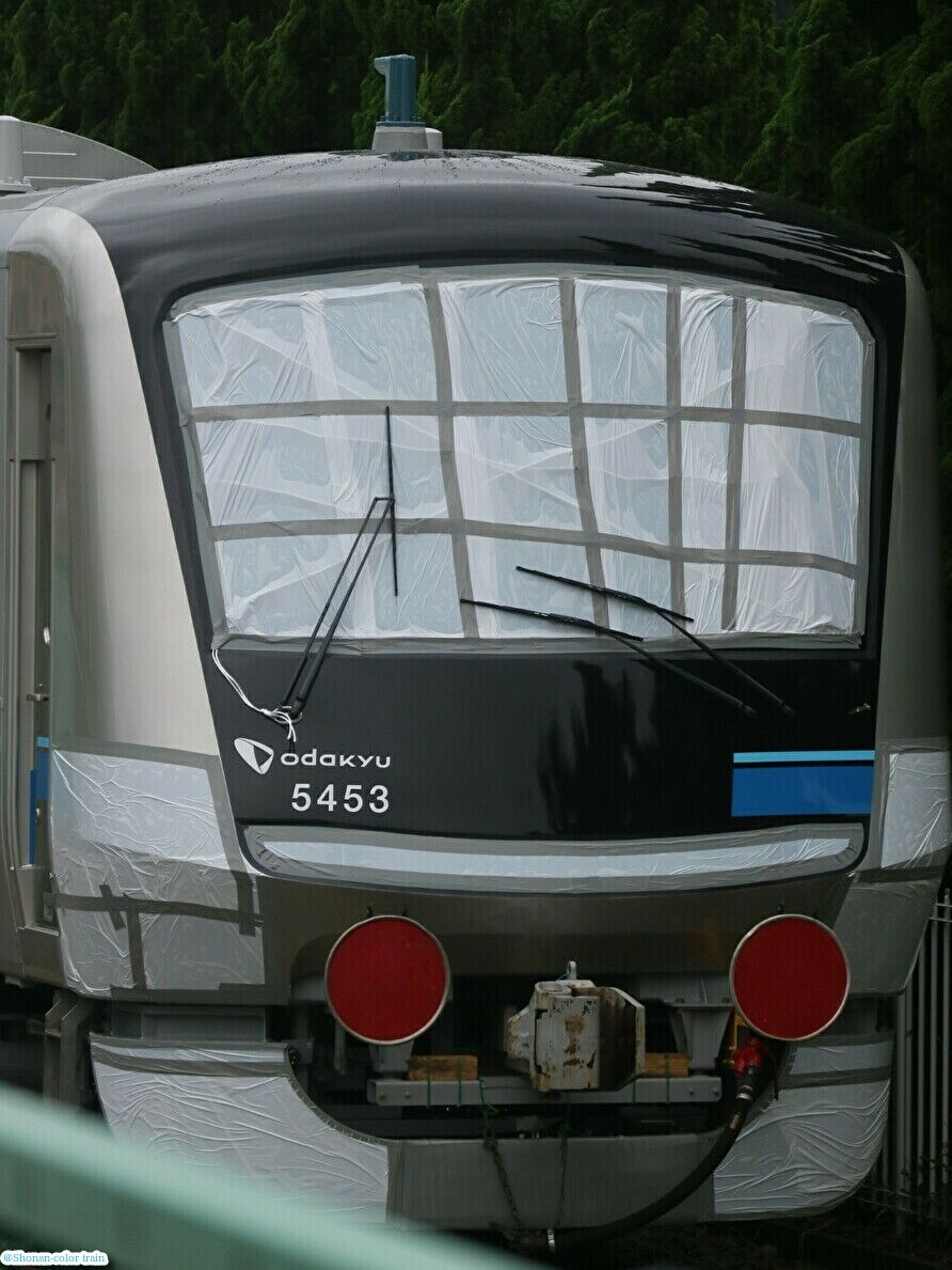 【初のJ-TREC製】小田急5000形5053編成がJ-TREC横浜を出場！ : 湘南色の部屋（Shonan-color train）