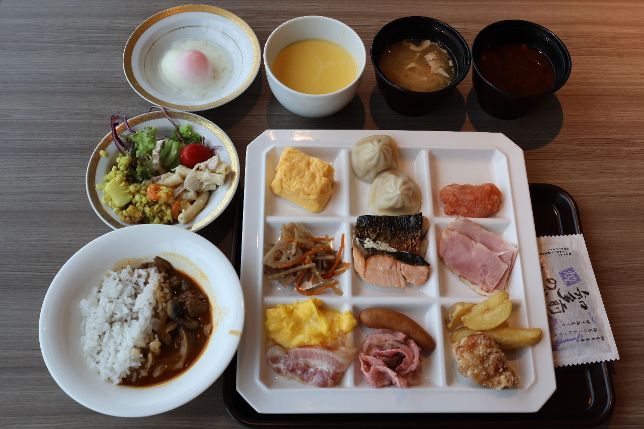 名鉄電車ルーム6048の朝 [6月30日宿泊その3] : ☆TOKAI KIDS☆の日本全国旅日記[令和編]