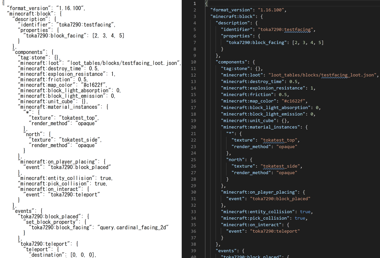 JSONって何？【Minecraft】 | とかさんのブログ