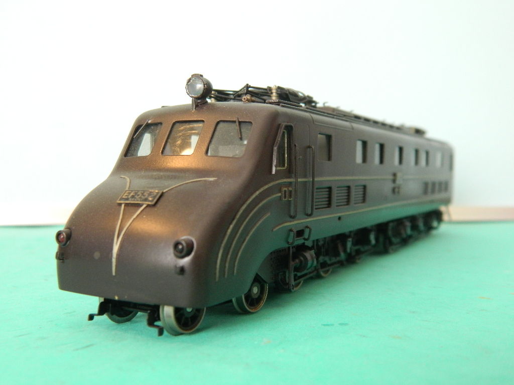 鉄道模型への旅のblog : EF55 2 電気機関車 (HO模型)