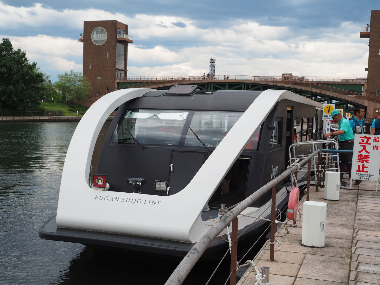 富岩水上ライン「fugan」＆ポートラム乗車記（H28.7.2） : TOMODACHIYA鉄道日記