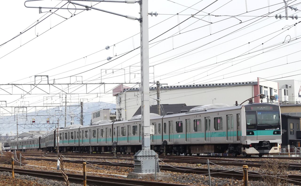 E233系2000番台車[マト2編成]試運転撮影記（2024.12.13） : TOMODACHIYA鉄道日記