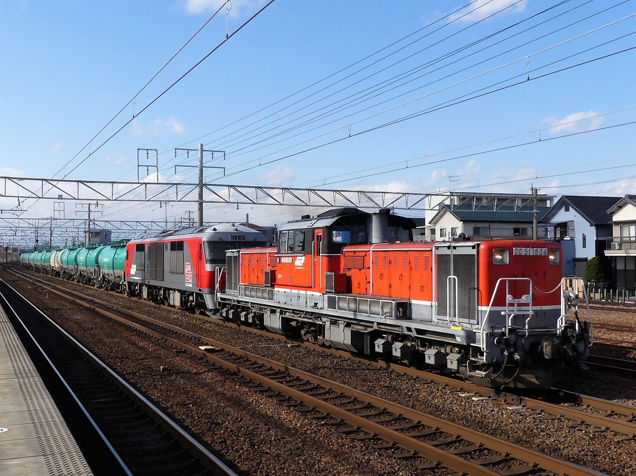 DD51＋DF200異形式重連貨物・8075レ撮影記（H31.4.2） : TOMODACHIYA鉄道日記