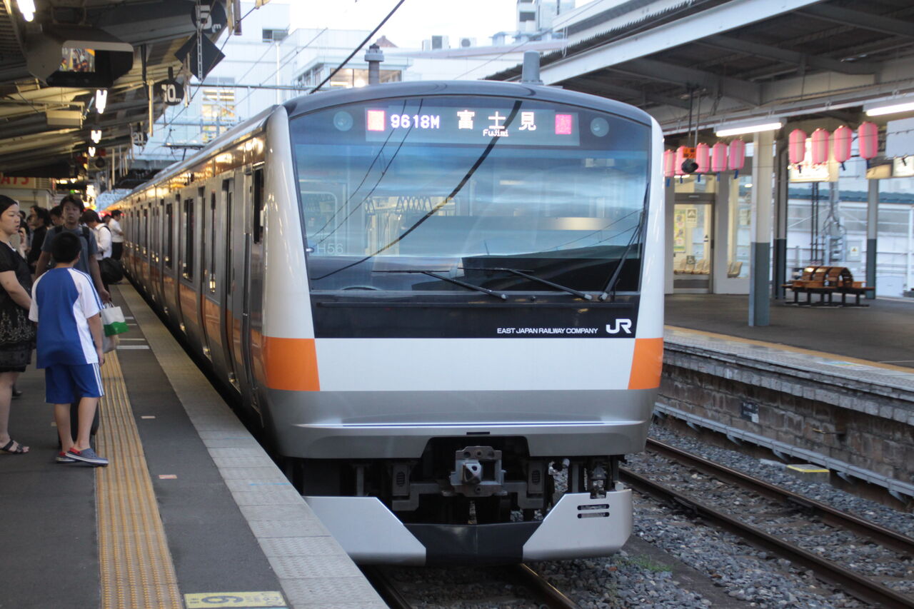 「諏訪湖上祭花火大会」臨時列車乗車記（H24.8.15） : TOMODACHIYA鉄道日記