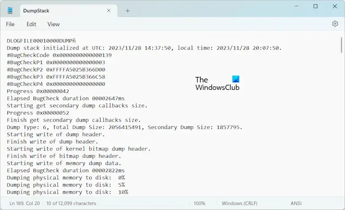 DumpStack.log.tmp とは何ですか? 削除してもいいですか？ : tonyteocgcpのblog