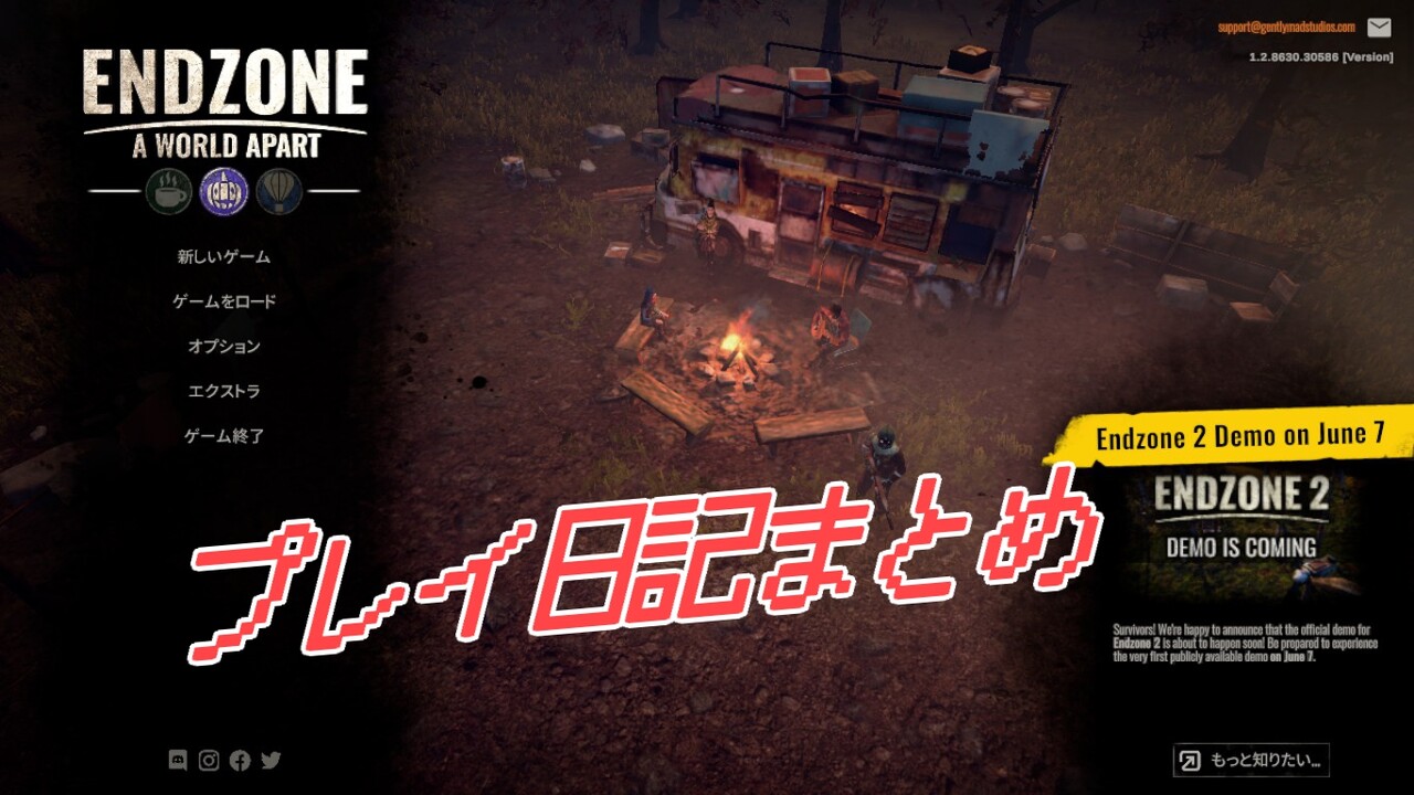 NSIの日記Re. : Endzone プレイ日記まとめ