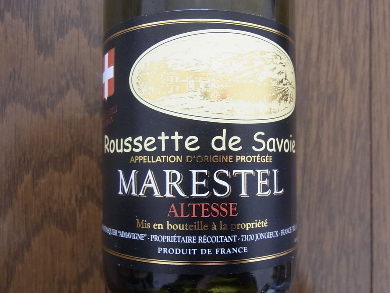 Domaine Dupasquier "Aimavigne” Roussette de Savoie MARESTEL ALTESSE ...
