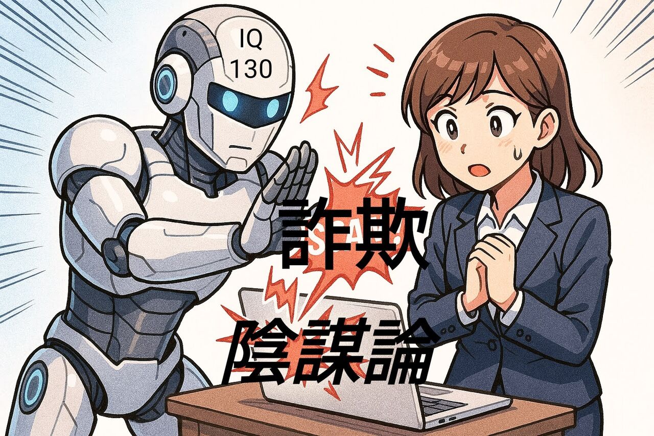 陰謀論が拡散していくのを防ぐ AIの役割 : KAIKETSU LABO BLOG