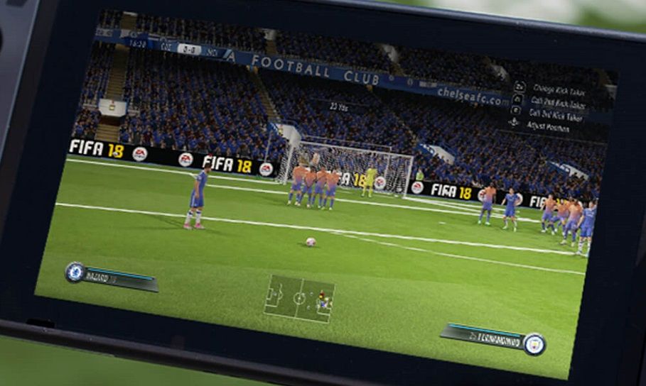 【悲報】ニンテンドースイッチ版『FIFA18』の公式スクリーンショットが公開されるがPSPレベルだったことが判明！！くっそショボイ ...