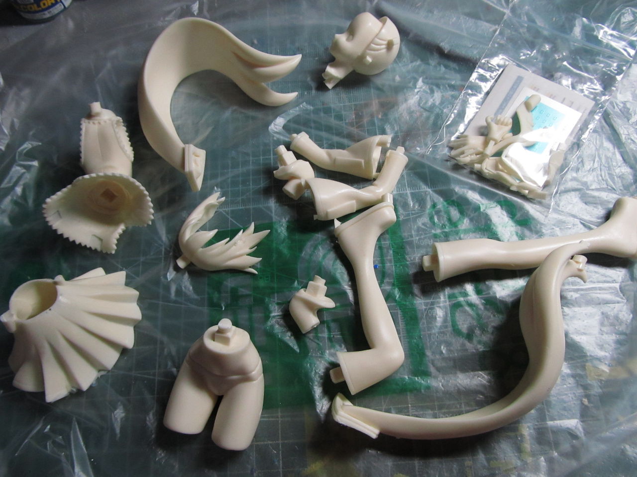 toshiのガレキぶろぐ : 【Heartsnativeミク 製作日記1】製作開始