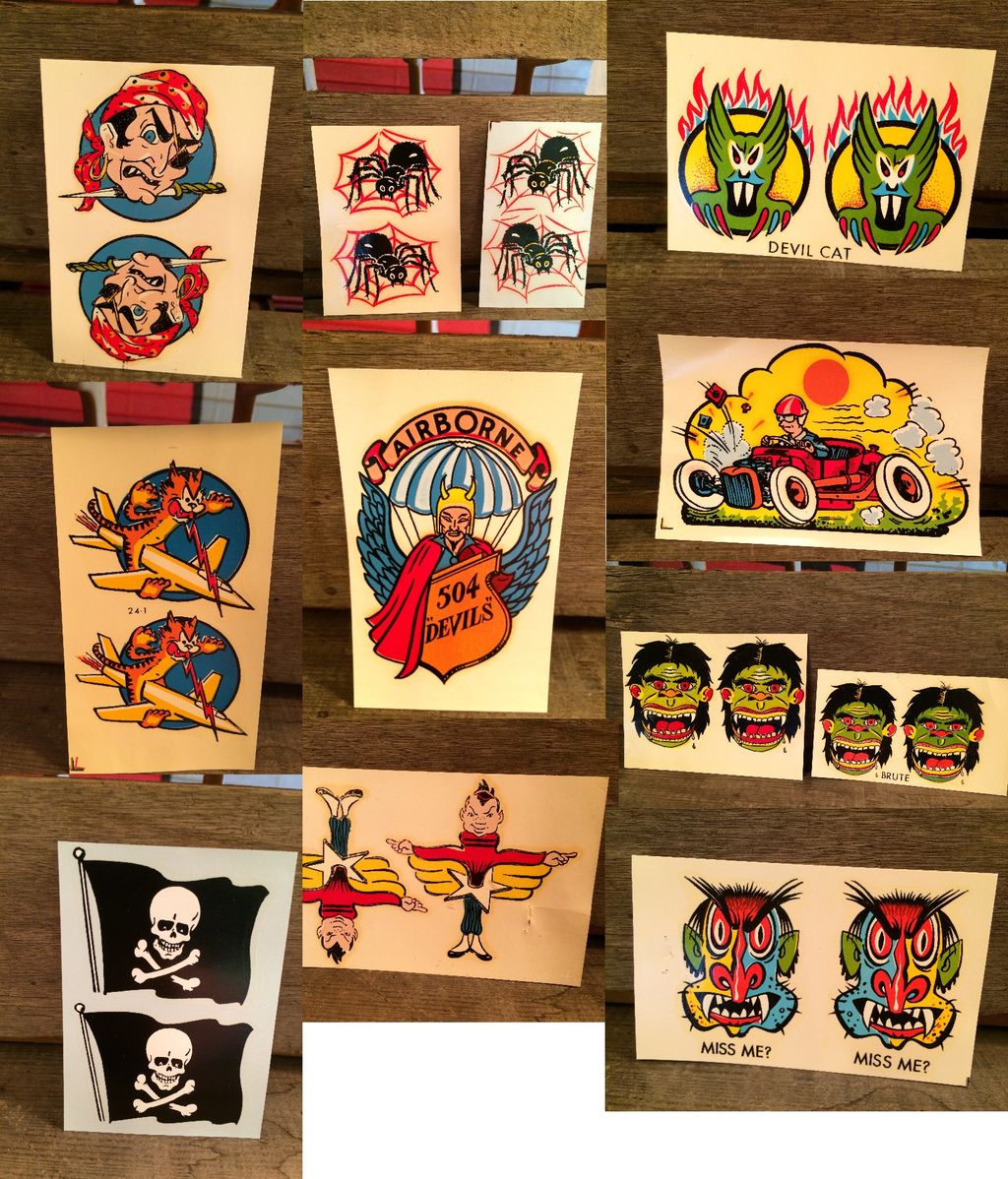 第4弾 1960's IMPKO Decal 水張りステッカーを10点アップ！ | 愛知県春日井市にあるVINTAGE TOY＆JUNKのお店 ...