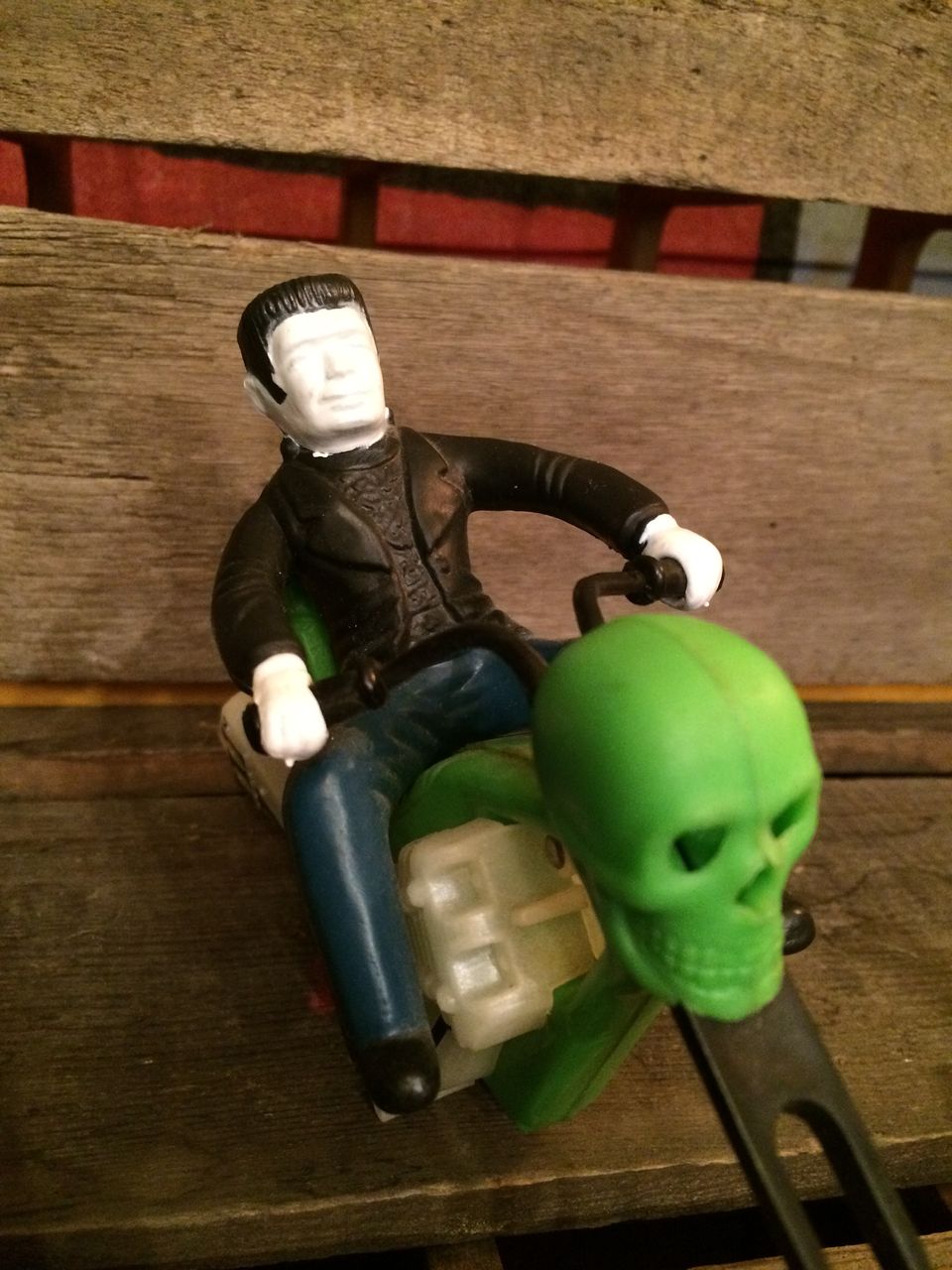 イカしたバイクのSCARE CYCLES MONSTER | 愛知県春日井市にあるVINTAGE TOY＆JUNKのお店 STIMPY