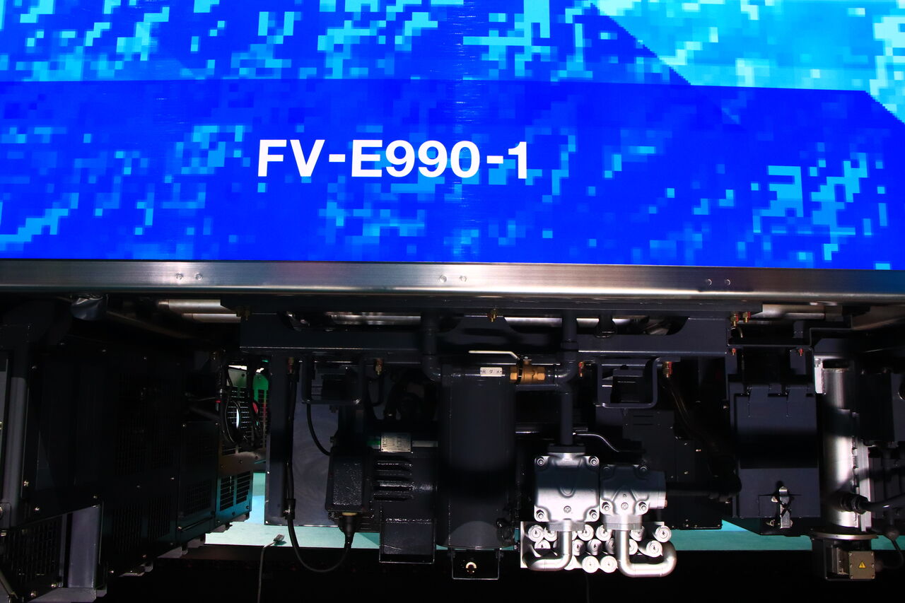 快特京王稲田堤の日々の日記 : ジャパンモビリティーショー2023に展示されたFV-E991系を撮る。