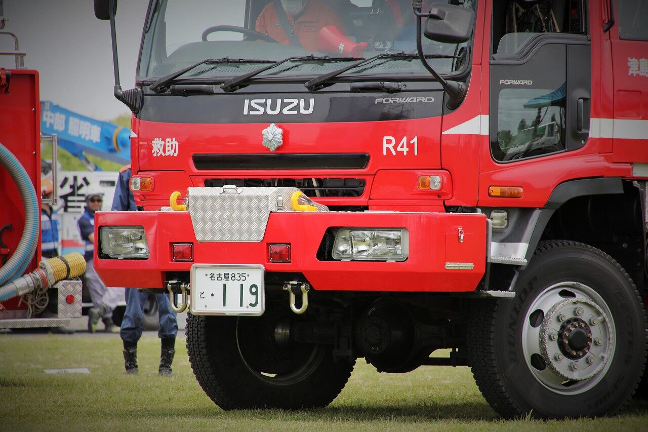 津島市消防本部 救助工作車(津島41) : エヌティーさんの検修庫 津島市消防本部 救助工作車(津島41) : エヌティーさんの検修庫
