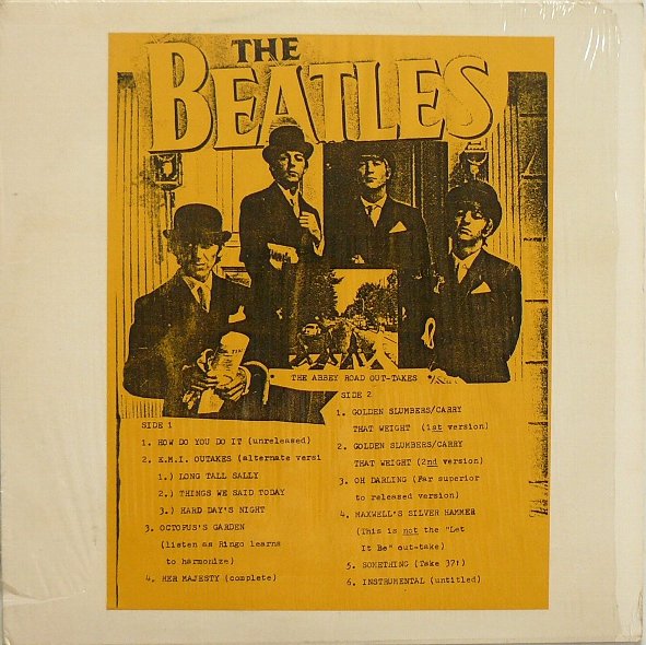 Abbey Road Out-Takes（RN2）/ ROCK'N'ROAD（RN3） : "Beatles Bootleg True ...
