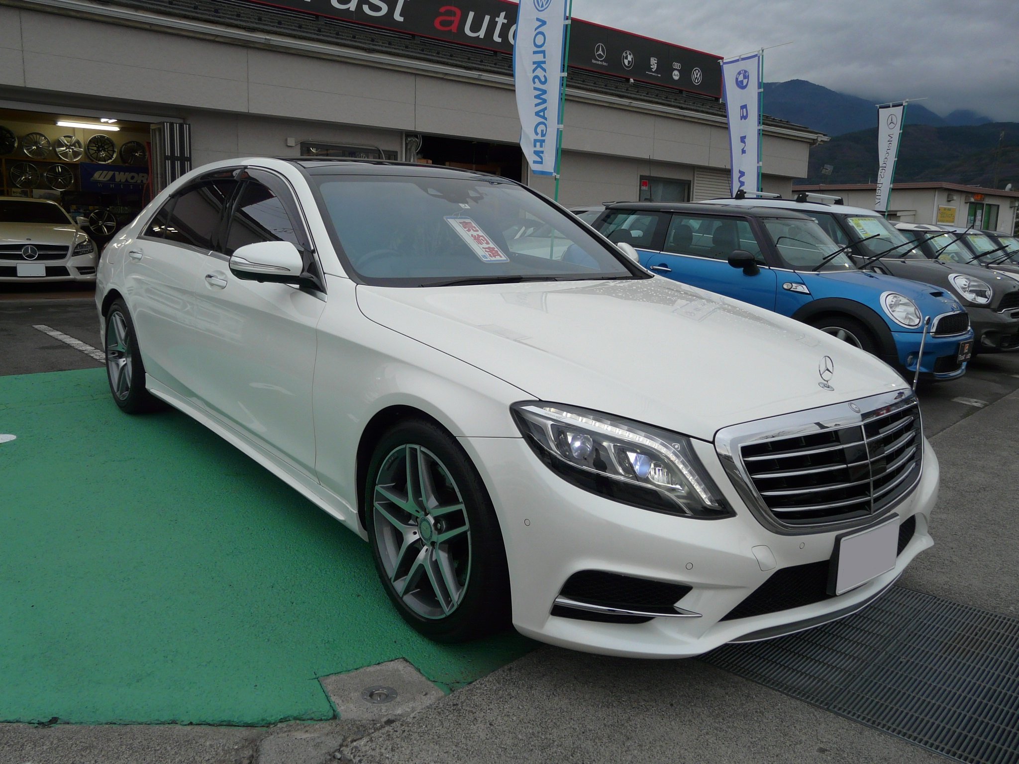 M･ベンツ S550L ご成約ありがとうございます！！ : 輸入車販売修理のトラストオート