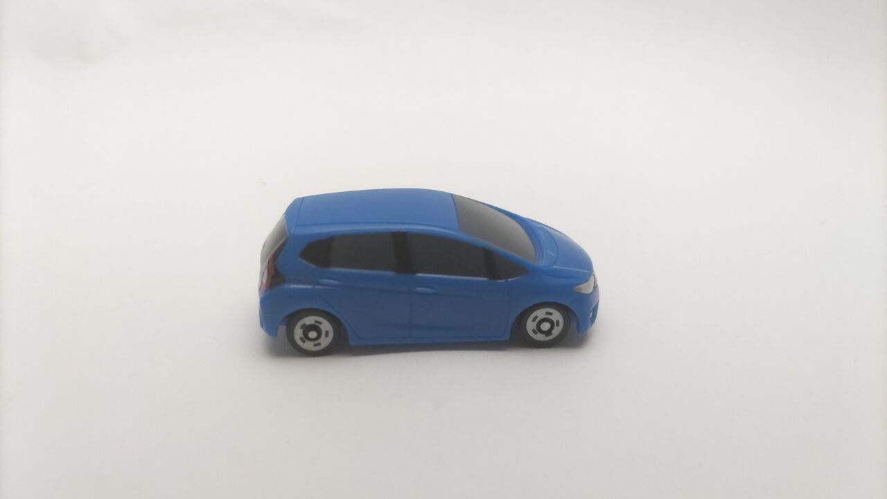 Vol.12 P055 ホンダ フィット（ブルー） : ポケットトミカ大百科