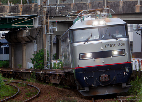 自由空間 〜Free Space〜 : EF510 306号機+コキ