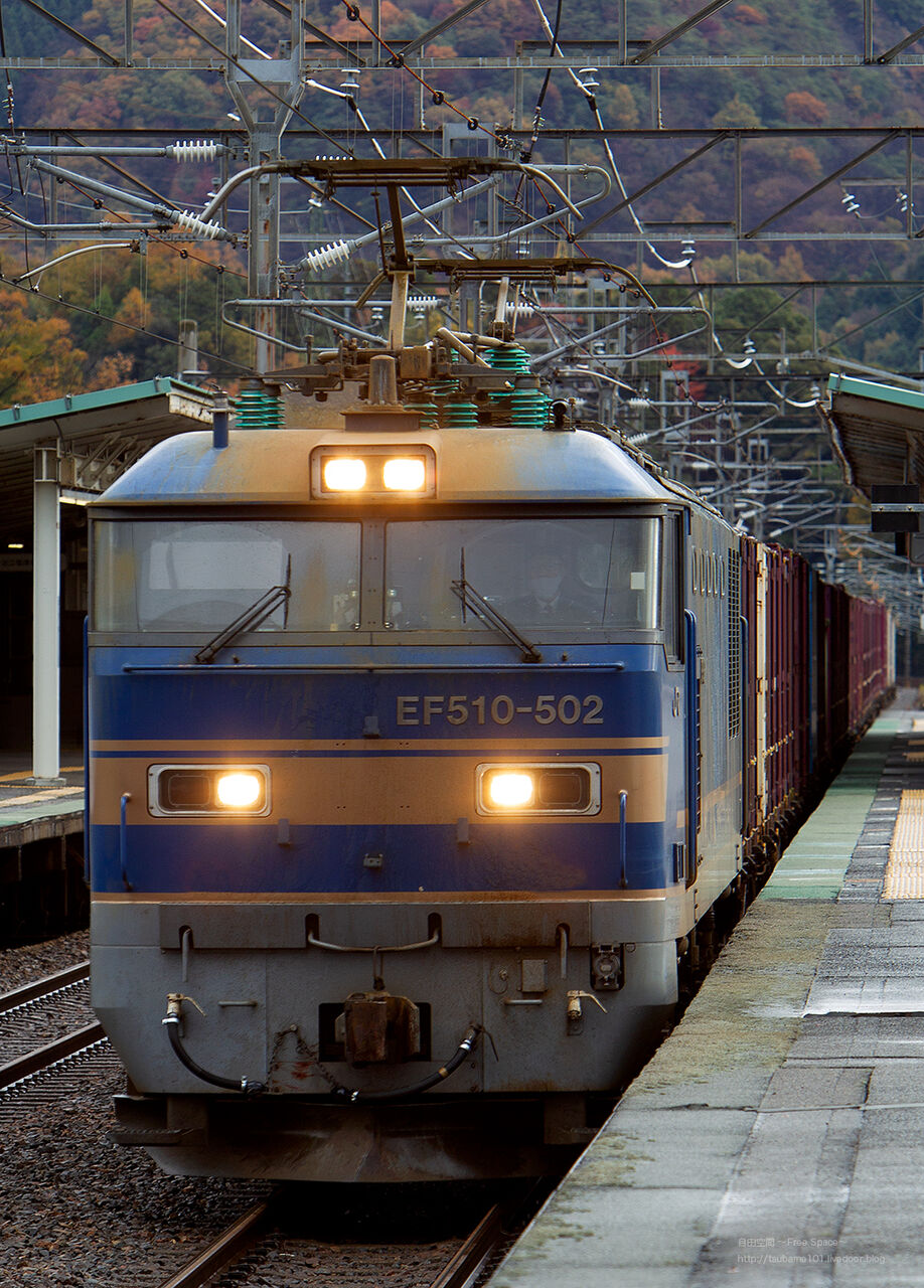 自由空間 〜Free Space〜 : EF510 502号機+コキ