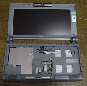 新・徒然なるままにデジタる日記 : SONY PCG-C1VSのセットアップ