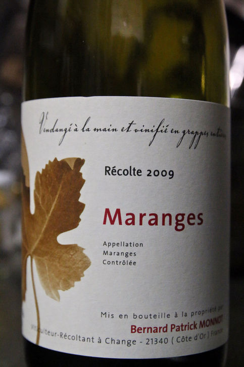 Maranges 2009 Bernard Patrick Monnot : 徒然わいん
