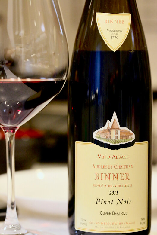 Alsace Pinot Noir Cuvee Beatrice 2011 Audrey et Christian Binner : 徒然わいん