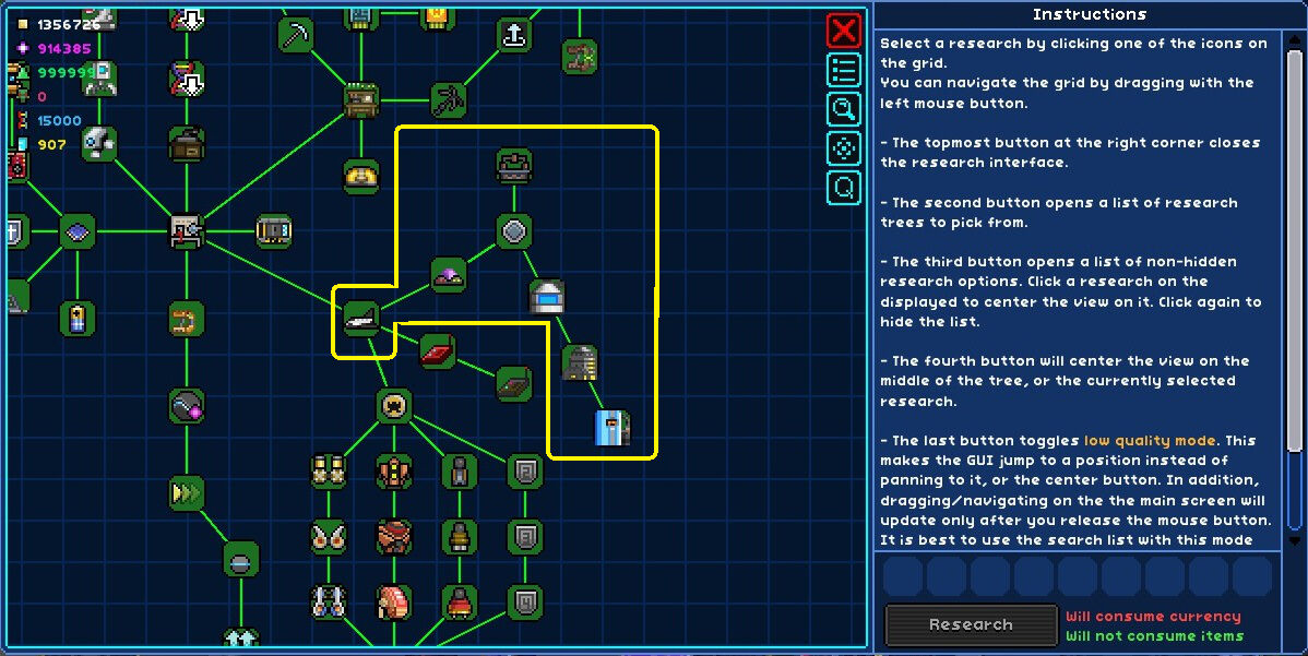 BYOS船の仕様,設備/Starbound FU (Frackin' Universe) : tukimiのblog