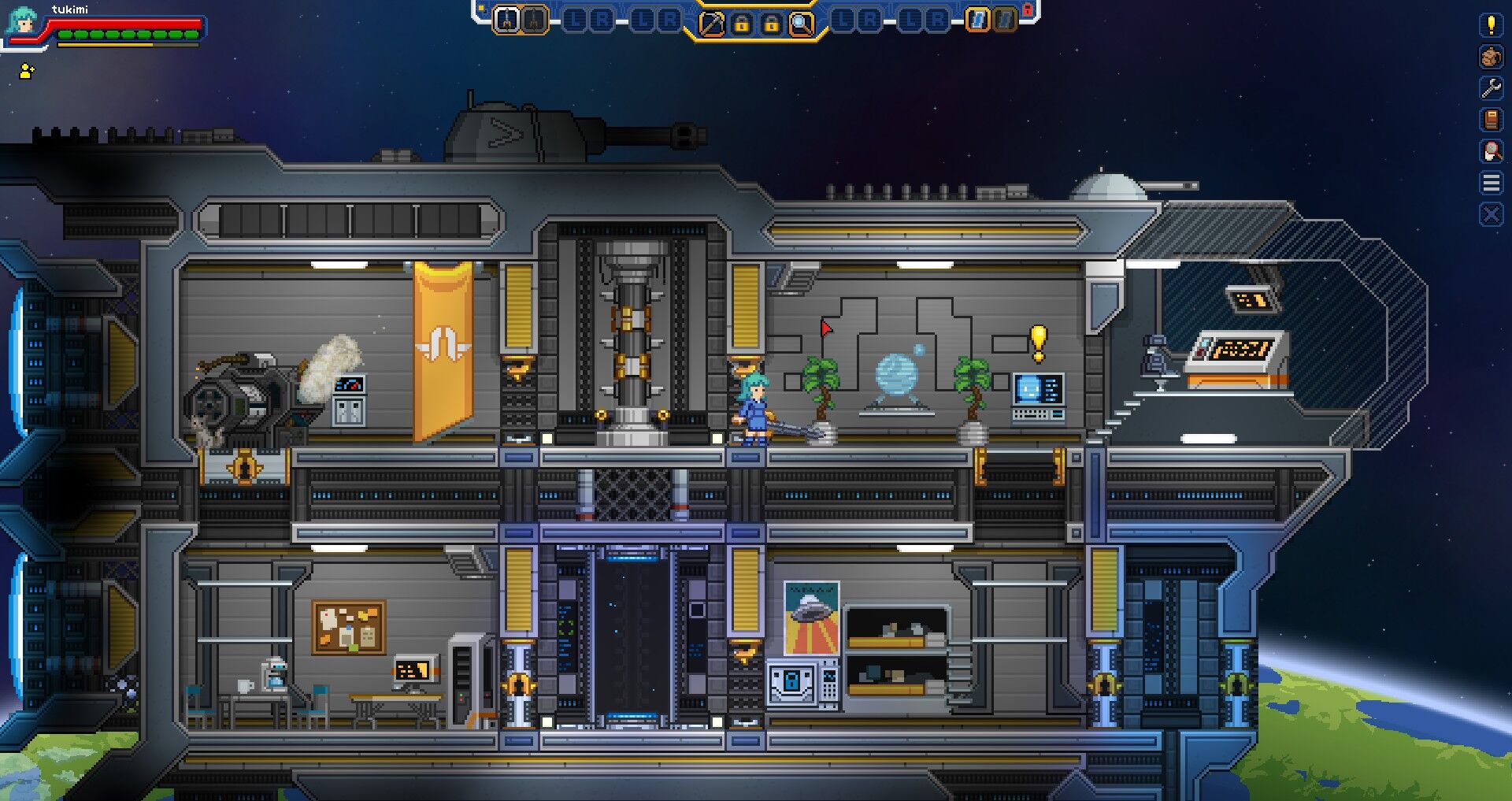 チュートリアル攻略 Part1（Vinaクエスト）/Starbound FU(Frackin' Universe) : tukimiのblog