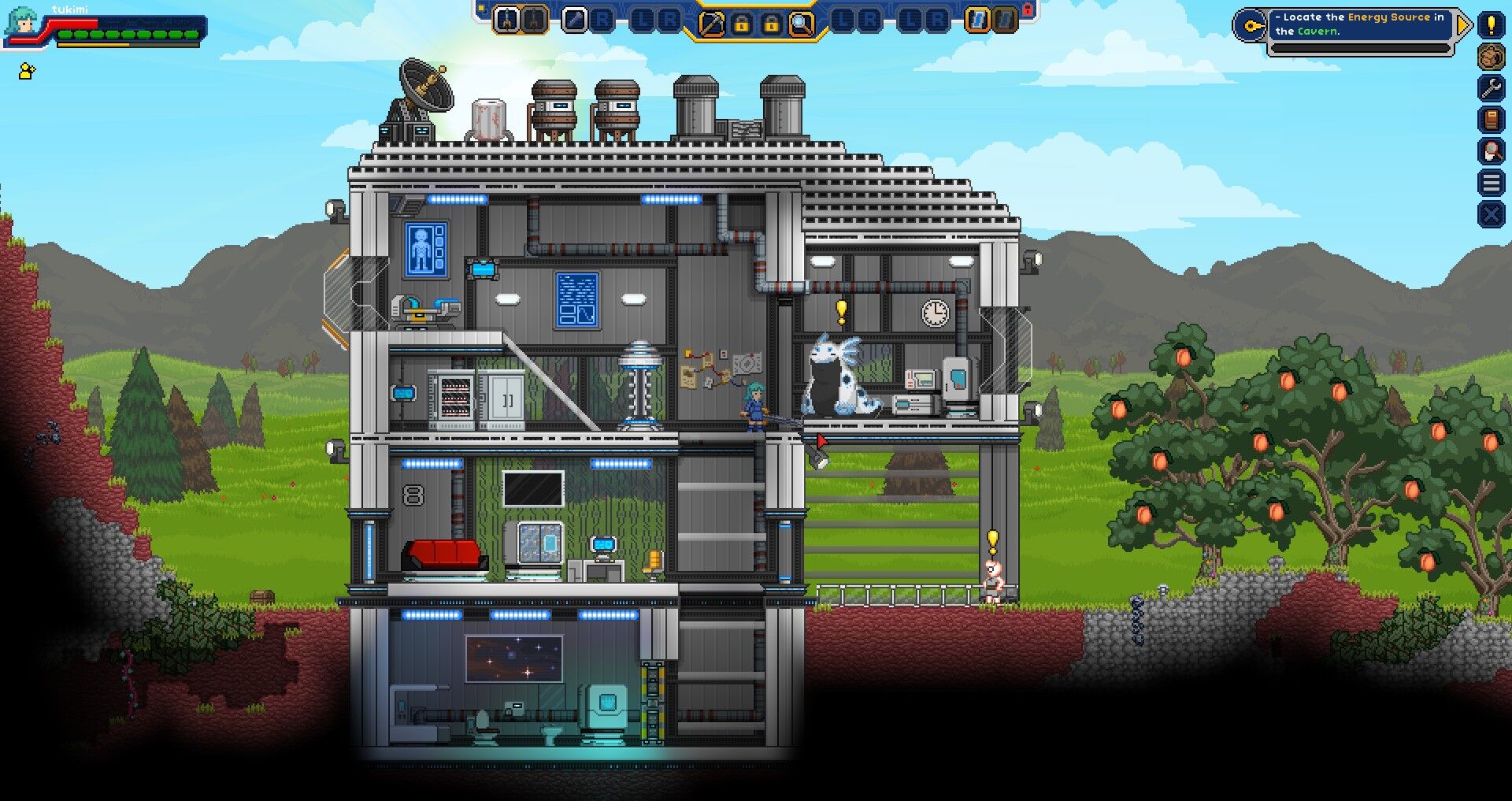 チュートリアル攻略 Part1（Vinaクエスト）/Starbound FU(Frackin' Universe) : tukimiのblog