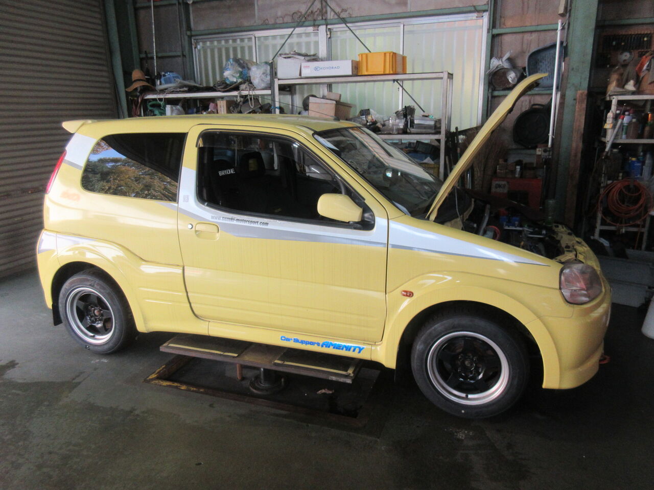 鶴田の部屋ブログ:スズキ HT81S スイフトスポーツ エンジン交換作業 3 - livedoor Blog（ブログ）