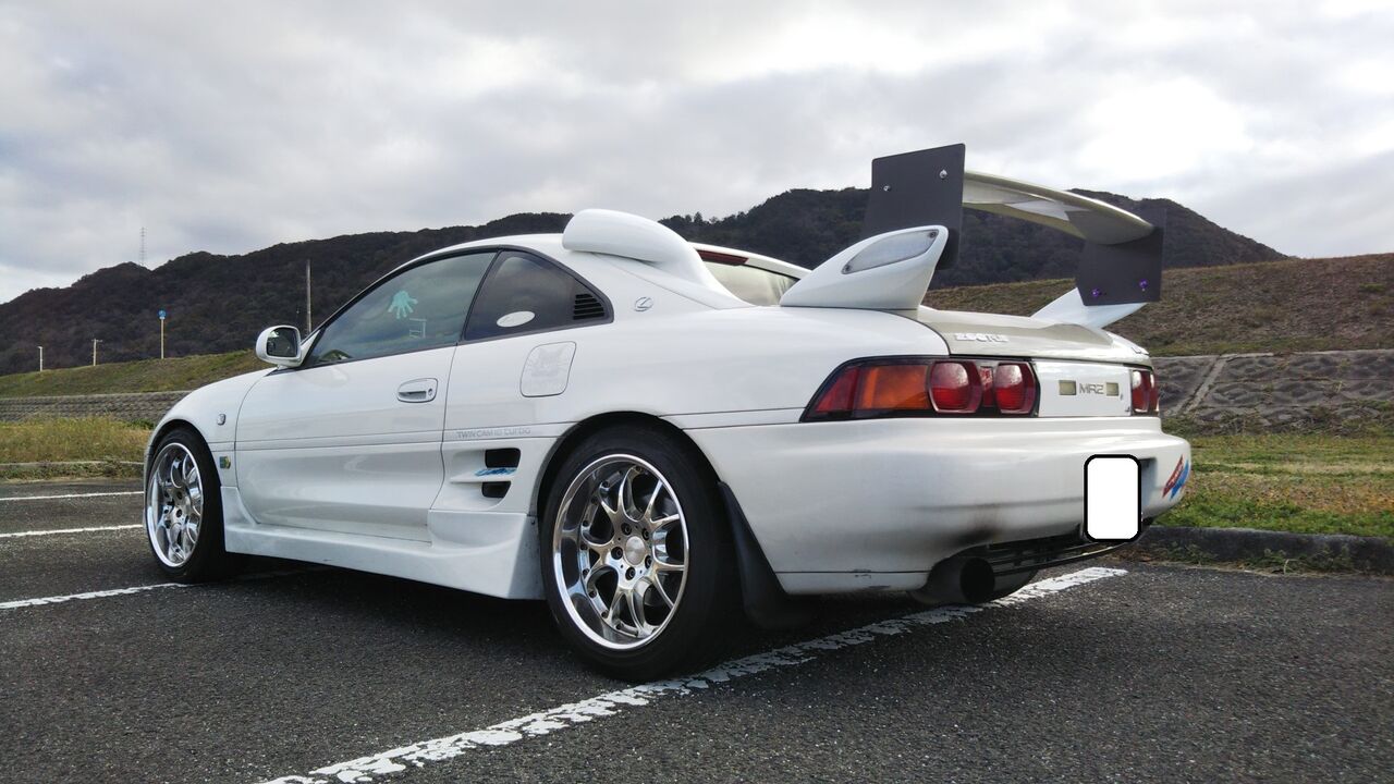 鶴田の部屋ブログ:トヨタ SW20 MR25型用リヤスポイラー用エクステンション完成 - livedoor Blog（ブログ）