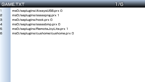 PSP用ファイルブラウザ 「PSP Claw Explorer」 : ~Seventh Heaven~