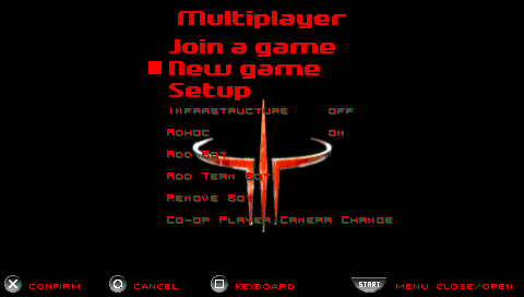 PSP自作ゲーム 「Quake Arena Arcade R4」 : ~Seventh Heaven~