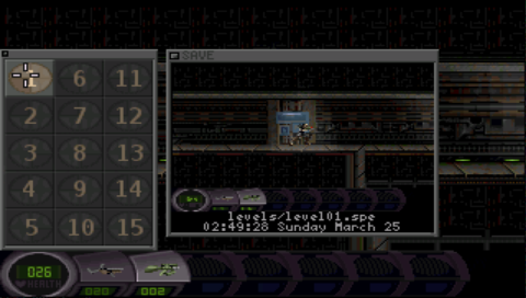 PSP自作ゲーム 「Abuse-SDL for PSP v0.8」 : ~Seventh Heaven~