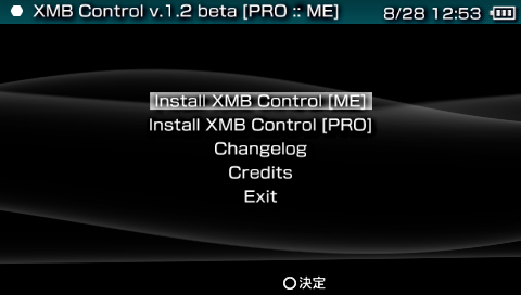 6.xx PRO/MEでTN Settings 「XMB Control ver.1.2 for procfw(freecore ...